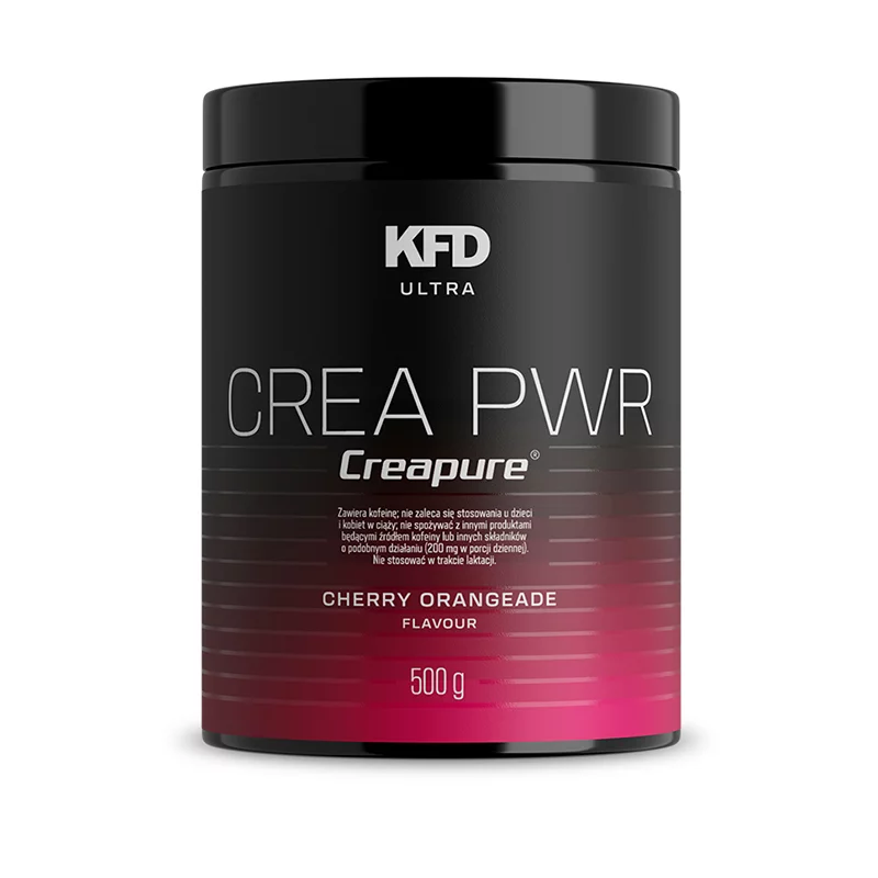 KFD CREA PWR 500 g (Pre-Workout z kreatyną Creapure®)