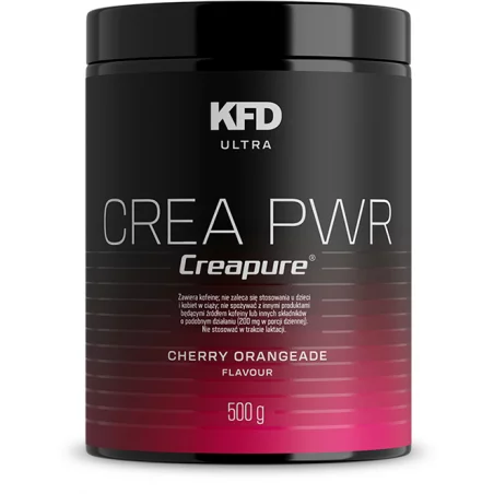KFD CREA PWR 500 g (Pre-Workout z kreatyną Creapure®)